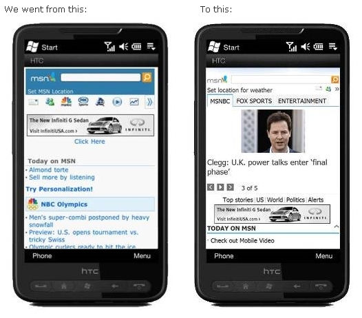 Choose Msn As Homepage